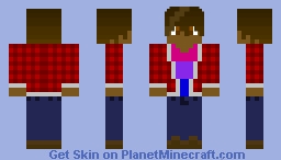 Bisexual (Black) Minecraft Skin
