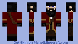black beard Minecraft Skin