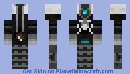 Black Claptrap Minecraft Skin