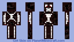 Black Demon Skin Minecraft Skin