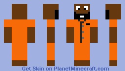 Black Inmate Minecraft Skin