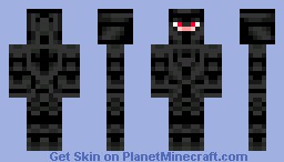 BLACK KNIGHT SOLIDER Minecraft Skin