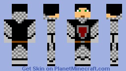 Black Knight Minecraft Skin