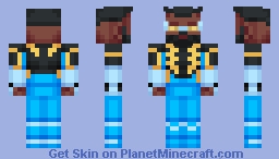 Black Lightning (2025 - Brandon Thomas) Minecraft Skin