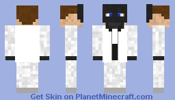 Black Mask Minecraft Skin