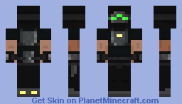 Black Ops Solider Minecraft Skin