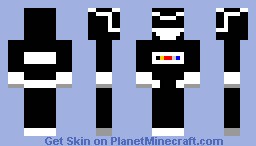 Black ranger Minecraft Skin