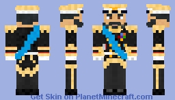 Black Imperial Majesty Minecraft Skin