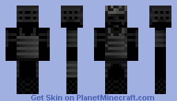 Black Samurai Minecraft Skin