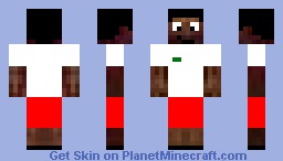 Black Steve code monkeys Minecraft Skin