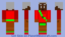 Black Steve (Indev) Minecraft Skin