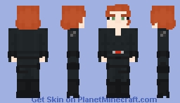 Black Widow (Natasha Romanoff) - Avengers (2012) Minecraft Skin