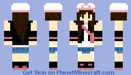 Pokemon Black/White - Female Protagonist Minecraft Skin