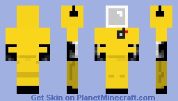 black bird pilot Minecraft Skin