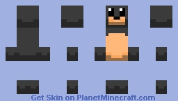 Black bear SBA Minecraft Skin
