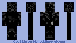 Black Creeper Minecraft Skin