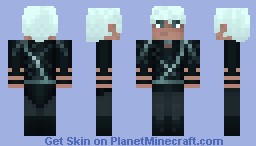 ~ Beach ~ Ombre Purple Minecraft Skin
