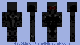 Black ghost Minecraft Skin