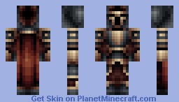 Black doom knight Minecraft Skin