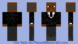 Black Preacher Minecraft Skin