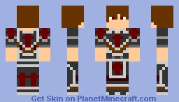Black thorn knight Minecraft Skin