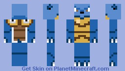 Blastoise Minecraft Skin