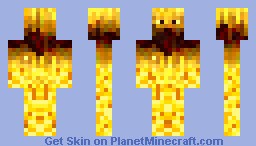 Minecraft Blaze Papercraft