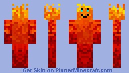 Blaze Minecraft Skin
