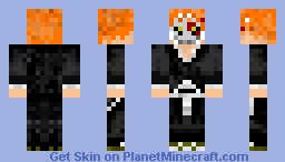 Ichigo Bleach Minecraft Skin