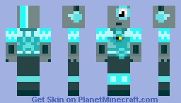 bleu moebius Minecraft Skin