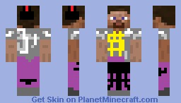 bling bling Minecraft Skin