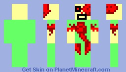 Zombie steve Minecraft Skin