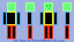 Block o Slime Minecraft Skin