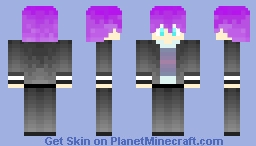 Galaxy Steve Minecraft Skin