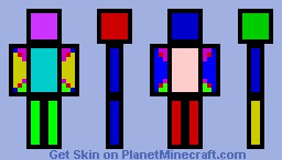 blocks Minecraft Skin