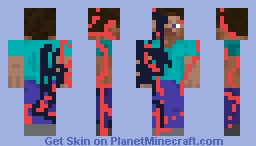BLOODY STEVE Minecraft Skin