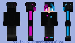 BloodyVP v7 - Purple Minecraft Skin