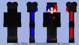 BloodyVP v7 - Cyan Minecraft Skin