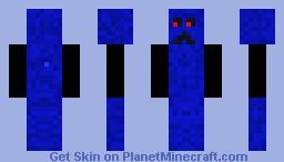 blue creeper v1 Minecraft Skin