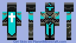 blue knight Minecraft Skin