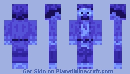Ghost King Steve Minecraft Skin