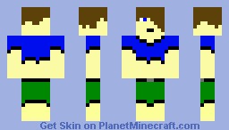 Blue Angel Minecraft Skin