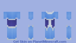 [LOTC] Blue Belt Dress Minecraft Skin