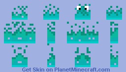 Blue Fire friend Minecraft Skin