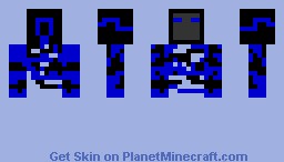 blue ghost Minecraft Skin