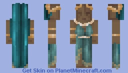 Blue Goddess | FTU Minecraft Skin