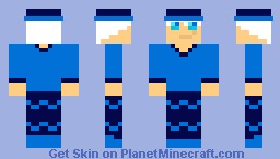 Blue Guy Minecraft Skin