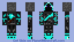 Blue Ninja Assassin Minecraft Skin