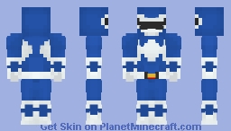 Blue Ranger - Power Rangers Minecraft Skin