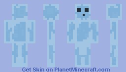blue slime Minecraft Skin